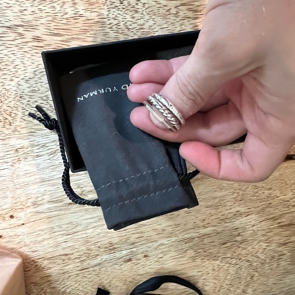 Jewelry | Current Season David Yurman Size 7 Stackable Connected Ring ...